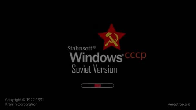 Windows Soviet Version cz Copyright 1922-1997 Krenlin Corporation ...