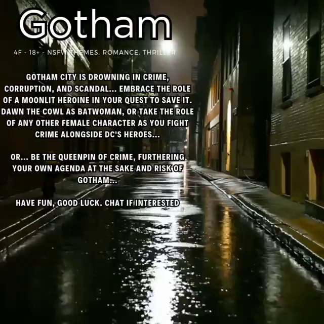@tham - 18+ ES, ROMANCE, THI GOTHAM CITY IS DROWNING IN CRIME ...