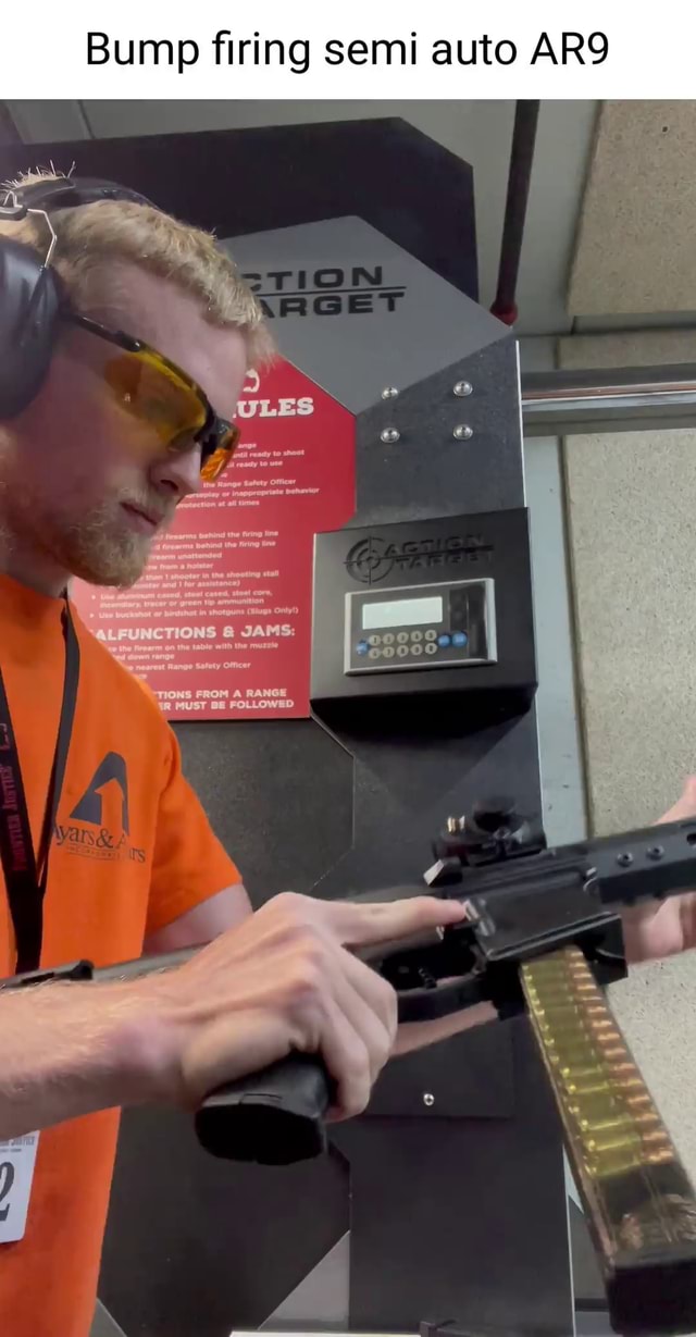Bump firing semi auto ARS - iFunny Brazil