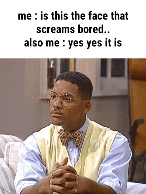 Bored Meme Face