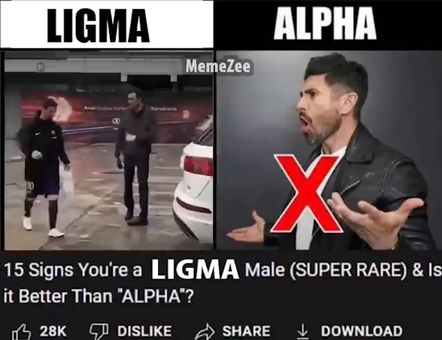 ALPHA 15 Signs You're a LIGMA Male (SUPER RARE) & Is it Better Than ...