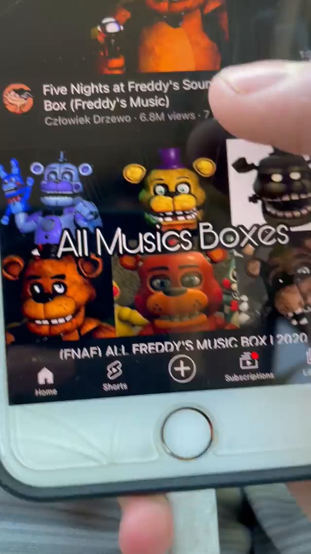 Five Nights at Freddy's Sou Box (Freddy's Music) Catowiek Drzewo 6.8M ...