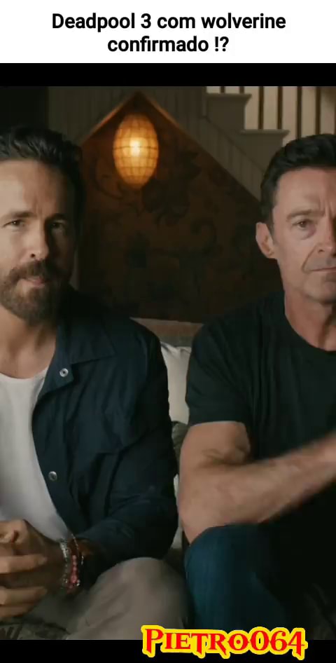 Deadpool 3 com wolverine confirmado AM TRO - iFunny Brazil