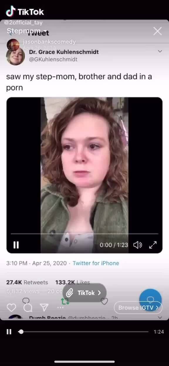 Tiktok Weet Dr Grace Kuhlenschmidt Saw My Step Mom Brother And Dad Ina Porn Apr Far 27 4k 133