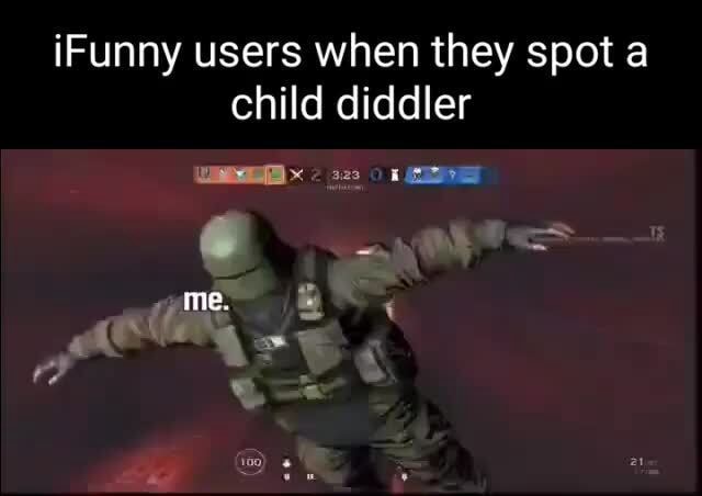 IFunny users when they spot a child diddler - iFunny Brazil