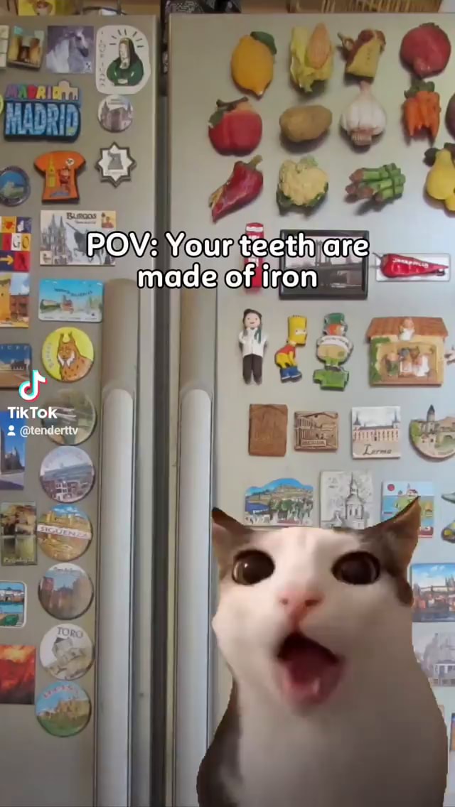POV: Your teeth are made of iron TikTOk - iFunny Brazil