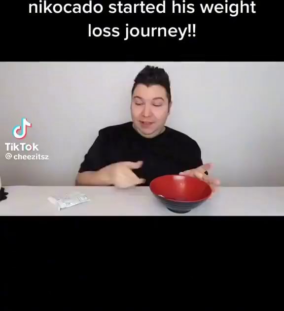 Nikocado started his weight loss journey!! TikTok - iFunny Brazil