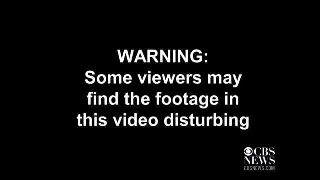 WARNING: Some viewers may find the footage in this video disturbing @CBS - iFunny Brazil