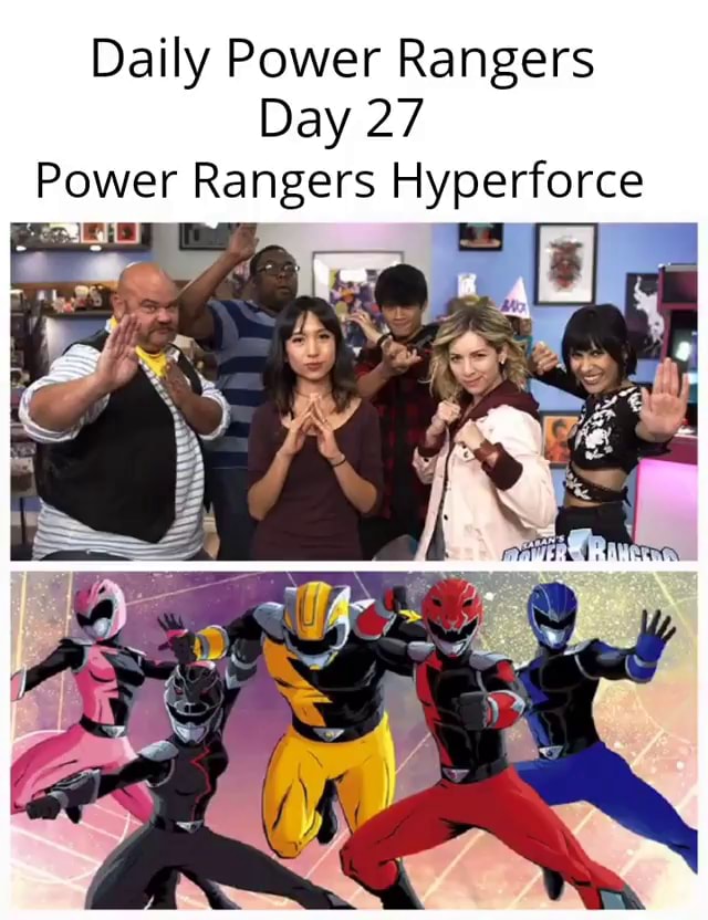 Daily Power Rangers Day 27 Power Rangers Hyperforce - iFunny Brazil