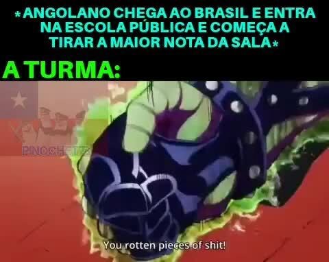 ANGOLANO CHEGA AO BRASIL E ENTRA NA ESCOLA PUBLICA E COMEÇA TIRAR MAIOR ...