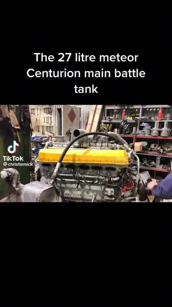 The 27 litre meteor Centurion main battle tank TikTok - iFunny Brazil