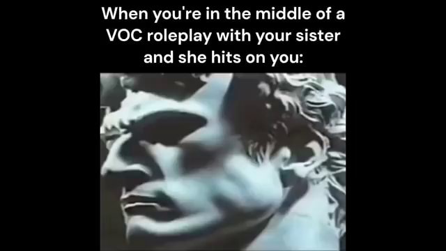 Another Ongezellig meme - When you're in the middle of a VOC roleplay ...