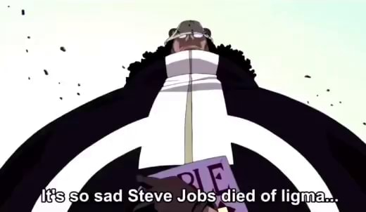 Sad Steve Jobs of ligm: - iFunny Brazil