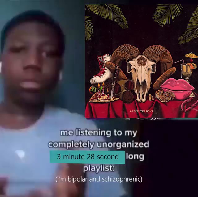 Malistening to my completely unorganized 3 minute 28 second long ...