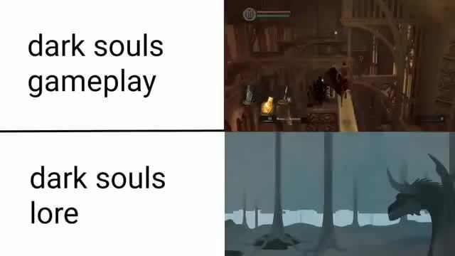 Dark souls gameplay dark souls lore - iFunny Brazil